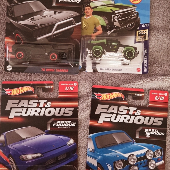 Mattel | Toys | Hot Wheels Fast Furious Car Set | Poshmark